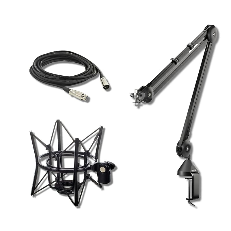 Rode PSA1 Microphone Boom Arm with Rode PSM1 Shockmount and | Reverb
