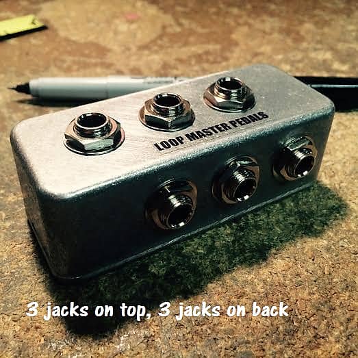 Loop-Master Pedals 3-Way Pedalboard Patch Bay IN STOCK! | Reverb