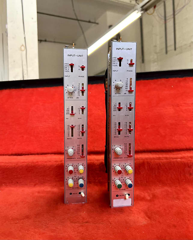 PAIR -Studer 089 micpre EQ Input modules 1970’s preamp | Reverb