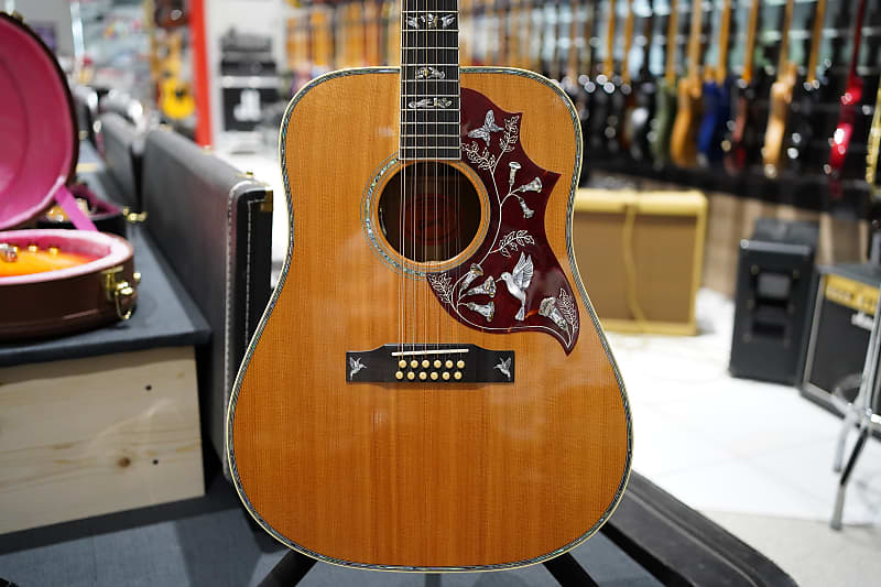 Gibson Custom Shop Hummingbird Koa 12-String | Reverb