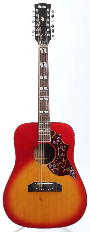 1970s Ibanez Concord model 684.12 12-string sunburst | Reverb