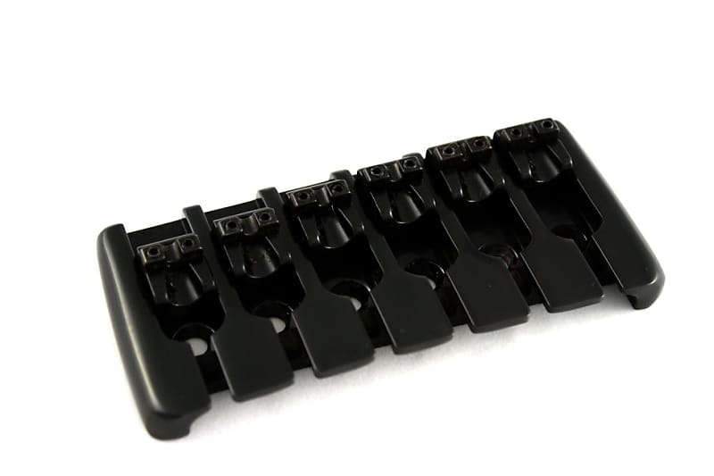 Quick Release 6-String Modern Bass Bridge, BLACK | Reverb Australia