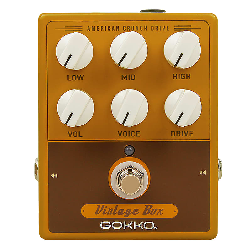 Gokko Audio GK-33 Vintage Box Fender style Overdrive New! | Reverb
