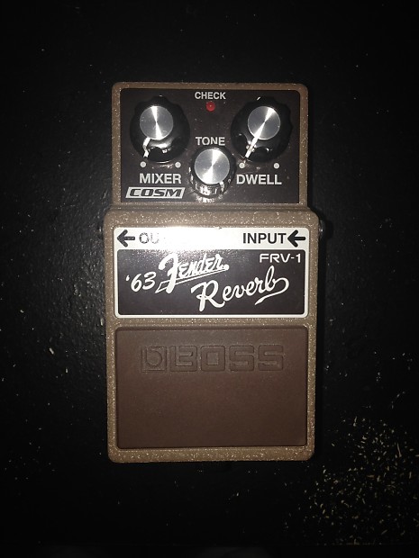 Boss '63 Fender Reverb FRV-1 | Reverb