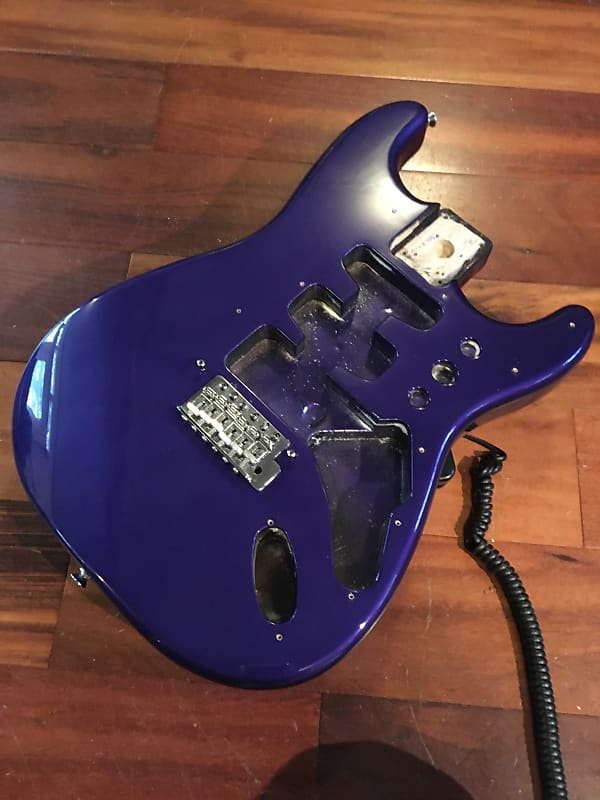 Fender Midnight Blue Purple Standard Strat Stratocaster Alder | Reverb