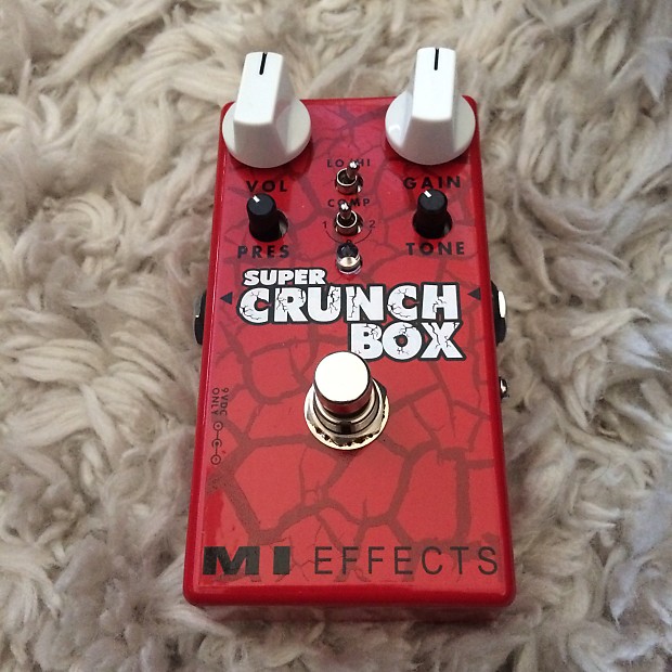 MI Audio Super Crunch Box 2014 Red | Reverb