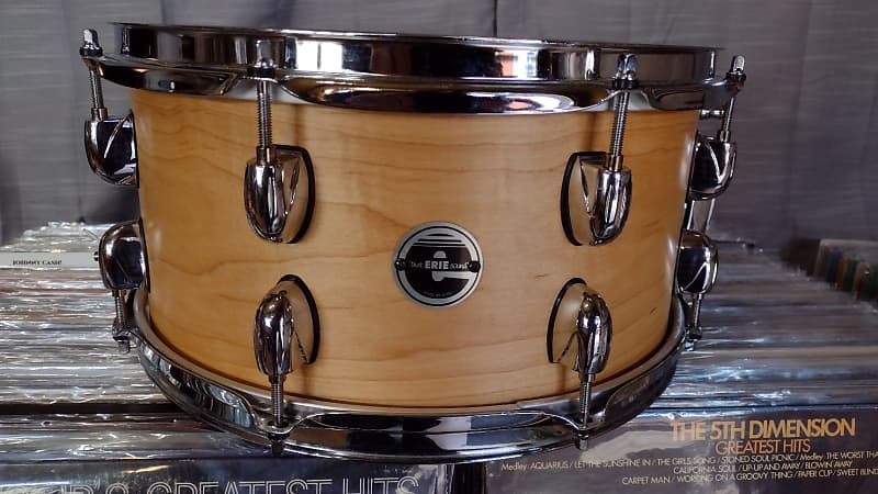 Witt Percussion / Erie Drums Solid Shell Steambent 13x6.5 | Reverb