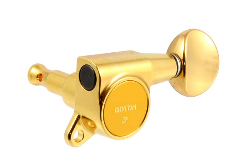 Gotoh SG381 3×3 Gold Mini Tuners TK-0962-002 | Reverb
