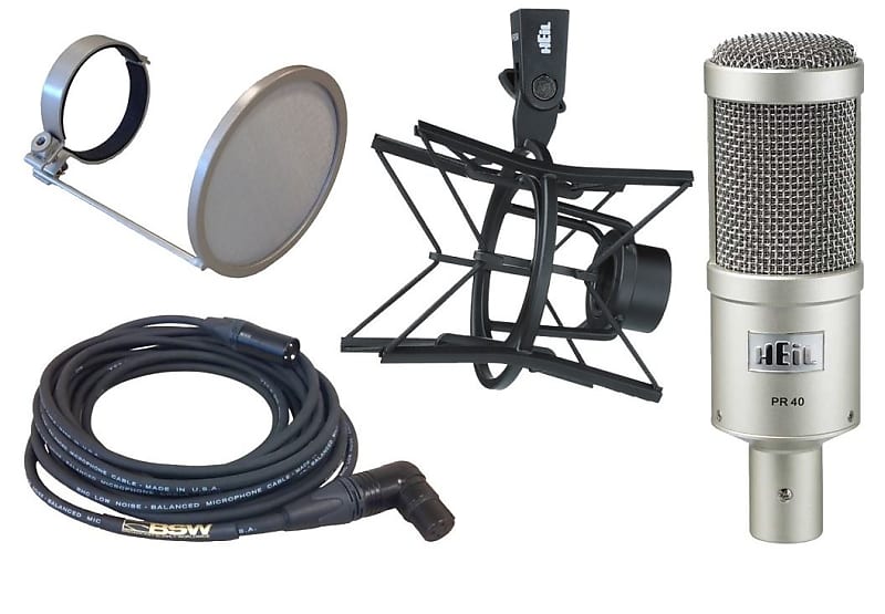 Heil PR40 Dynamic Microphone Package | Reverb
