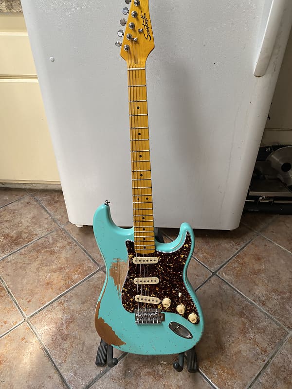 SAWTOOTH USA RELIC STRATOCASTER ELECTRIC GUITAR | Reverb