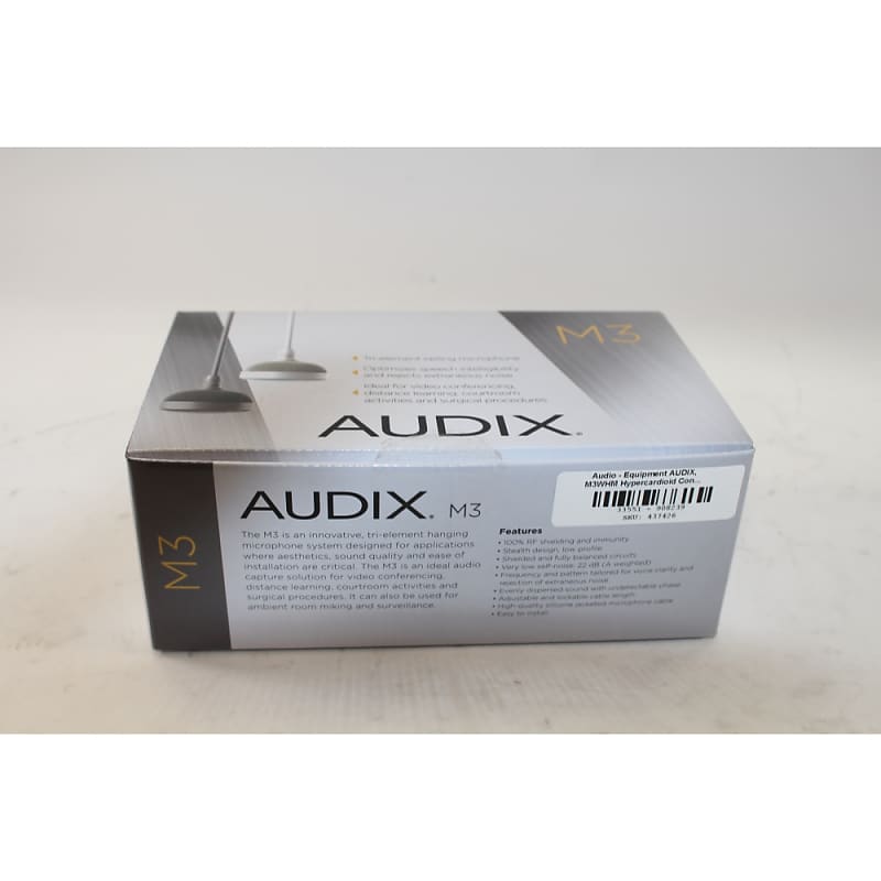 AUDIX M3WHM Hypercardioid Condenser Hanging Ceiling | Reverb