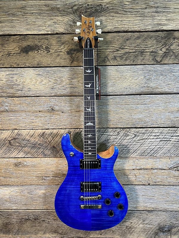 PRS SE McCarty 594 Double Cut Faded Blue W/Bag | Reverb