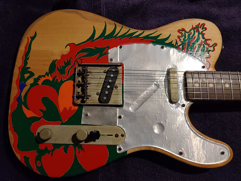 '04/'07 Fender....Tele-(Dragon)~[MIM] =Project= | Reverb