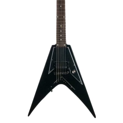 Samick SV10LBK Flying V (Black) | Reverb