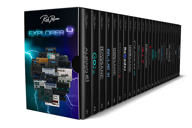 Rob Papen eXplorer 9 - The Complete Rob Papen Plug-In Bundle | Reverb