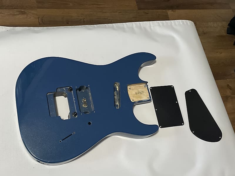 1989-91 Japan Charvel Predator Metallic Blue Guitar | Reverb Australia