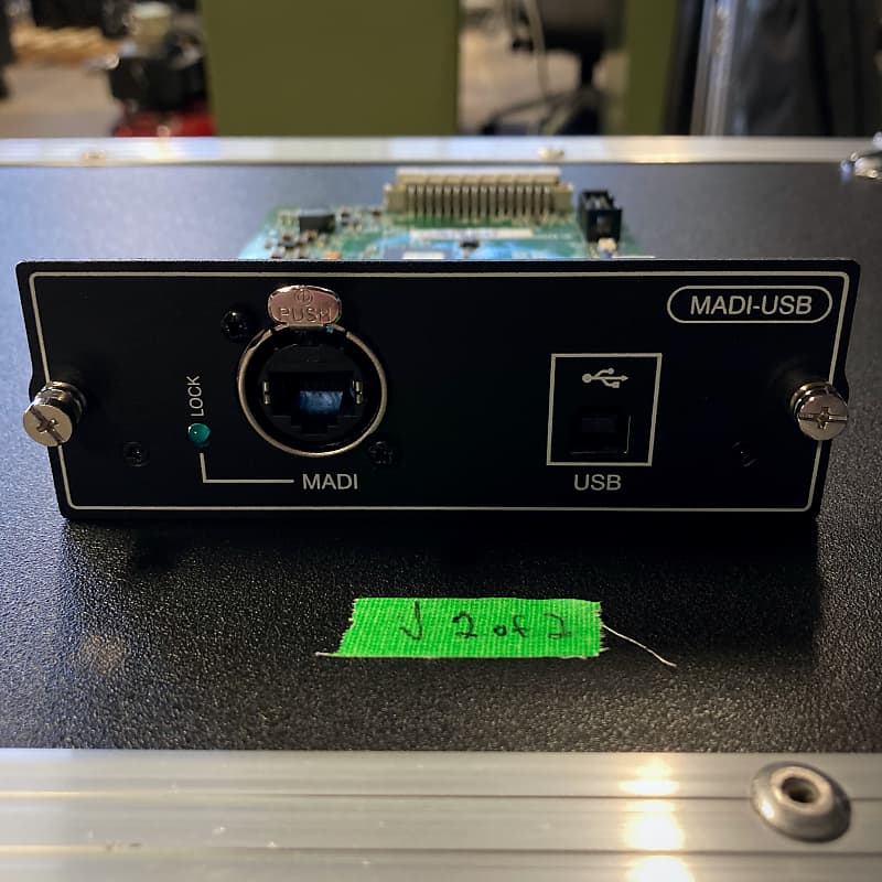 Soundcraft 32x32 MADI and USB Combo Option Card for Si Series | Reverb