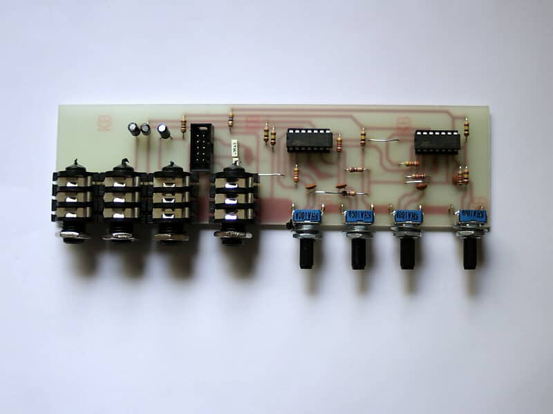 trouby modular - 3 channel mixer - pcb | Reverb