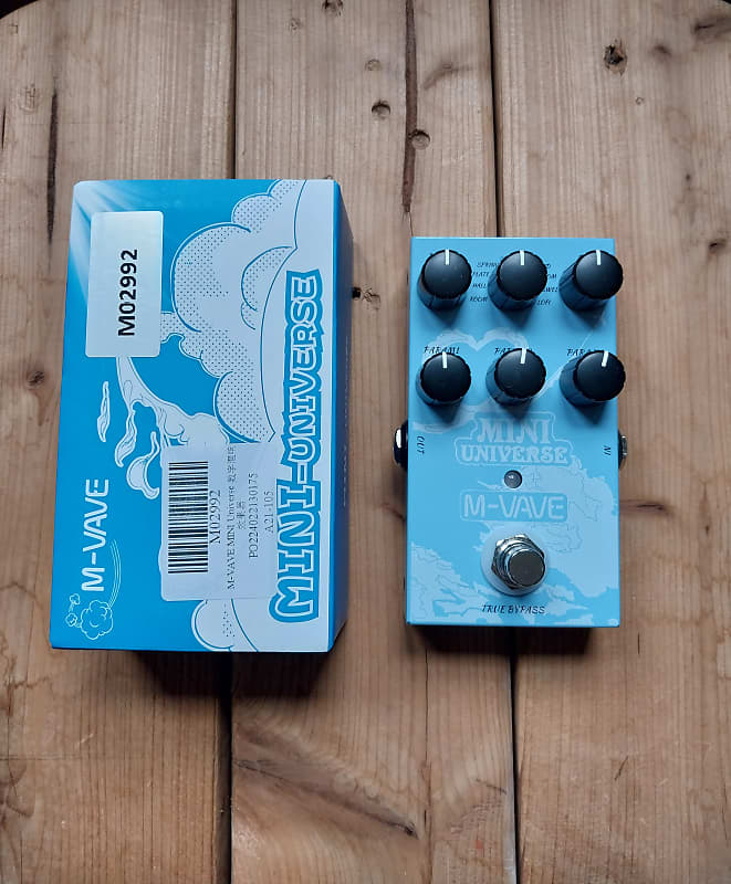 M-VAVE Electric Guitar Bass Digital Reverb Pedal 9 Reverb | Reverb