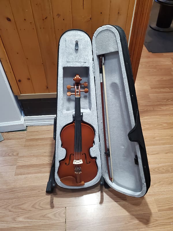 3/4 Student Violin - Natural with case | Reverb