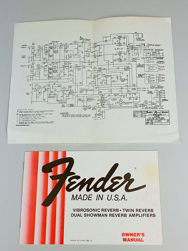 Fender Vibrosonic Reverb, Twin Reverb, Dual Showman Reverb | Reverb