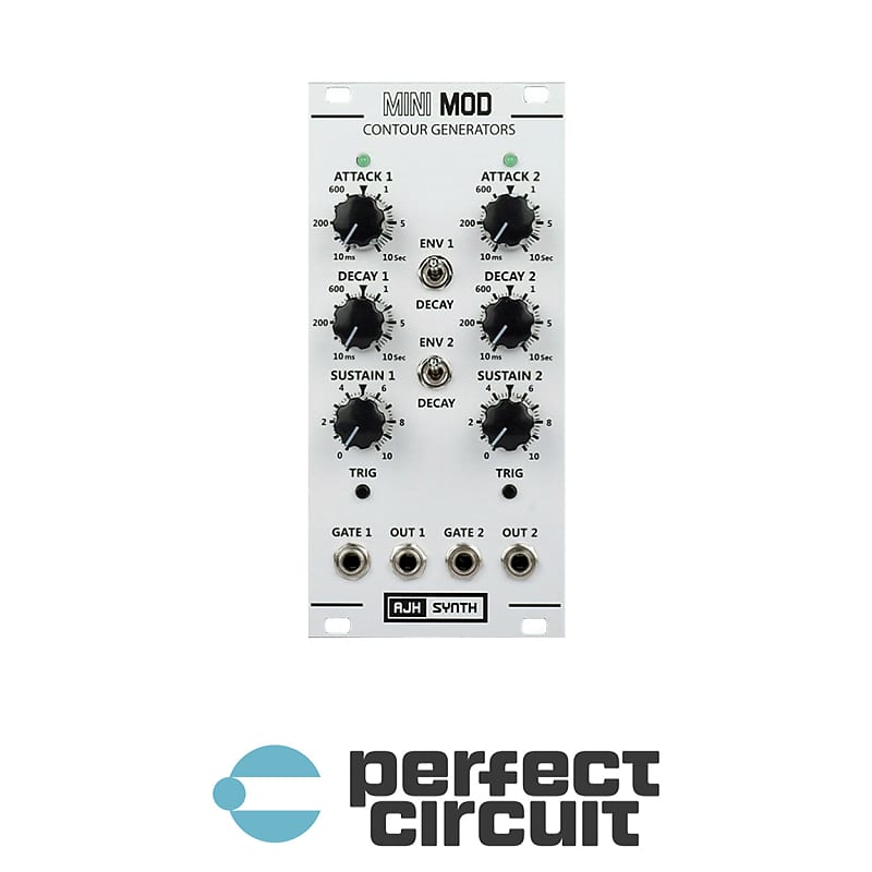 AJH Synth MiniMod Contour Generators (Silver) | Reverb AJH Synth MiniMod Contour Generators (Silver) | Reverb