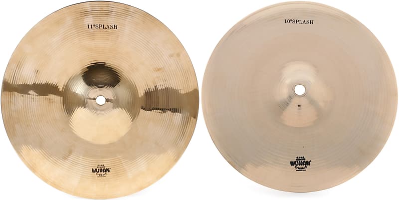 Wuhan 11 inch Splash Cymbal Bundle with Wuhan 10 inch Splash | Reverb