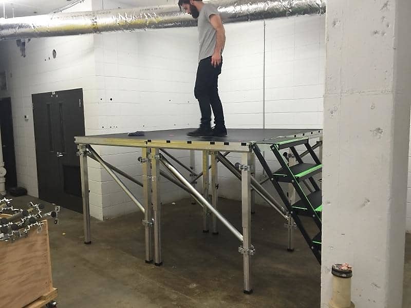 Stage Depot 8x8 Adjustable Height Drum Riser/Stage - With | Reverb