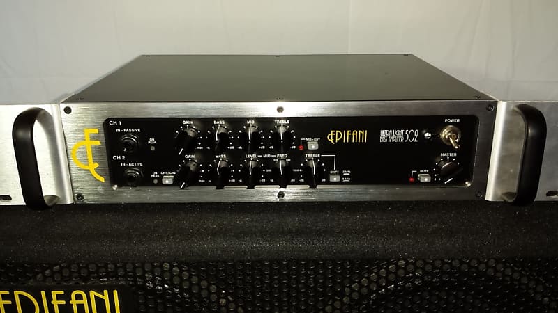 bass amp head Epifani UL-502 (2001) | Reverb