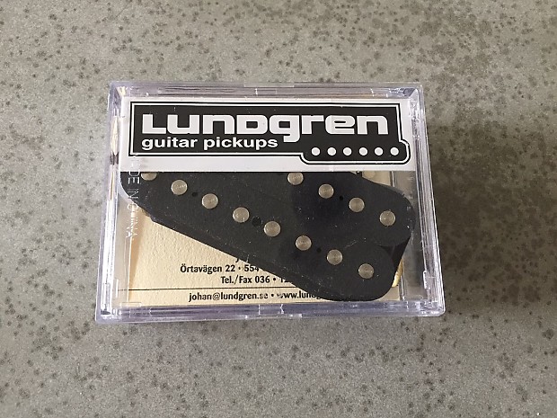 Lundgren M8 Bridge Pickup Black | Reverb