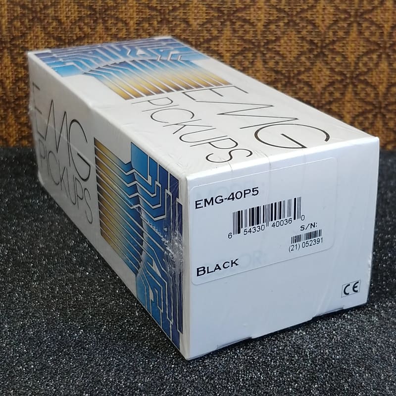 EMG 40P5-B 5-String Offset Dual Coil Soapbar Pickup - New Old | Reverb