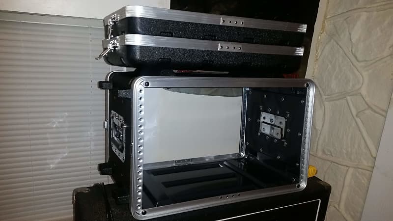 MCM Audio 6U Rack Case Free shipping. Zippered compartment + | Reverb