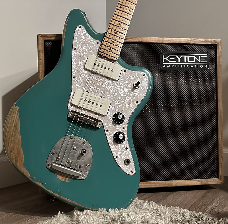 Big River J-Style **Sherwood Green Nitro Relic**Kinman | Reverb