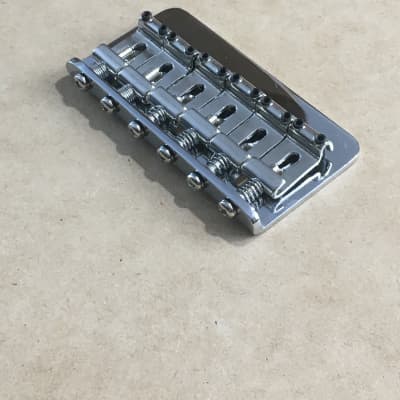 Vintage Reissue Hard Tail String Through Body Bridge NOS | Reverb