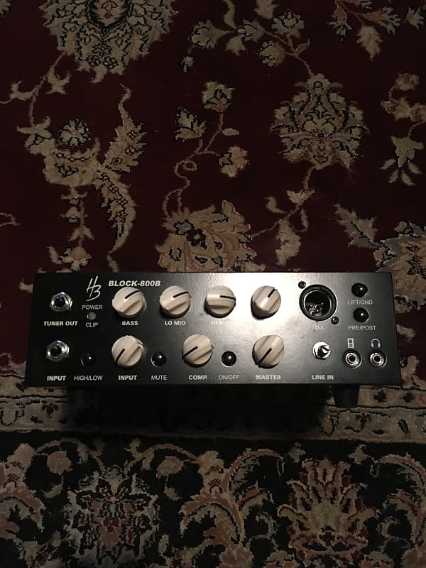 Harley Benton Block-800B Bass Amp | Reverb