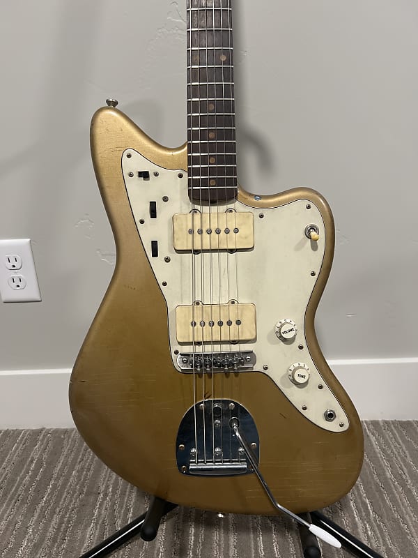 Revelator Jazzcaster 2019 Firemist Gold | Reverb