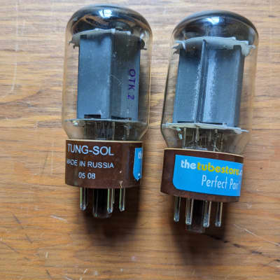 Tung Sol 5881 Tubes - Matched Pair | Reverb