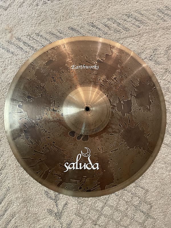 Saluda Earthworks 21” Ride Cymbal - 2749g | Reverb