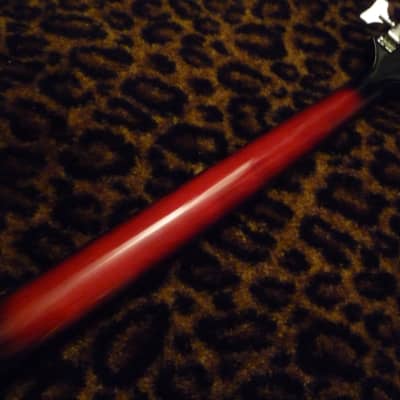 Vintage 1963 Encore Conqueror Red Burst Short Scale Hollow | Reverb