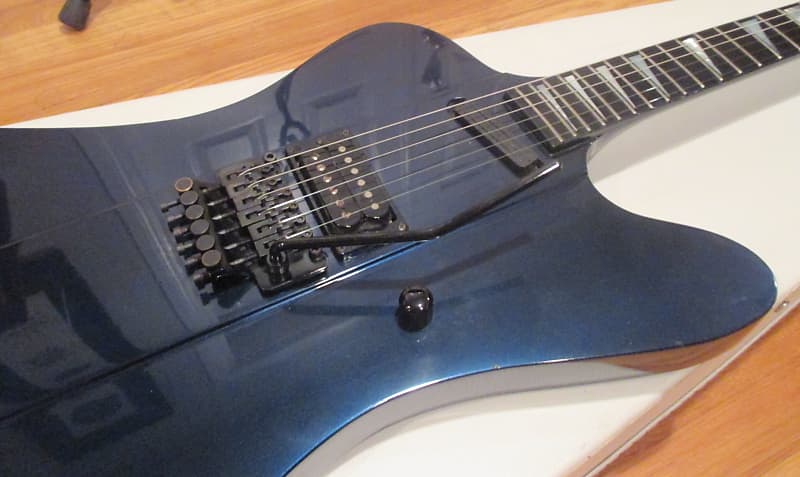 Jackson Firebird 1987 Cobalt Blue | Reverb