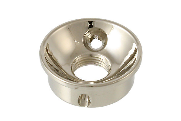 NEW Electrosocket Tele OUTPUT JACK PLATE 1/4" 7/8" Nickel for | Reverb