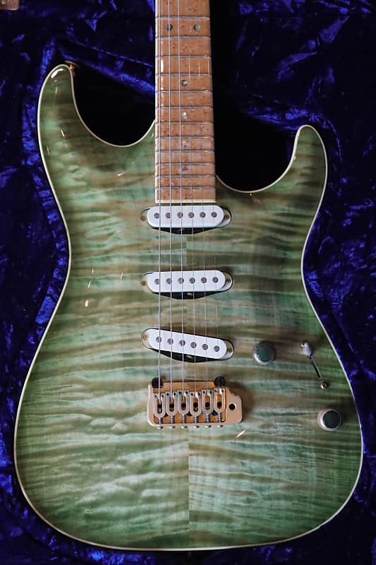 Pensa Custom MK1 Plus Emeral Burst | Reverb