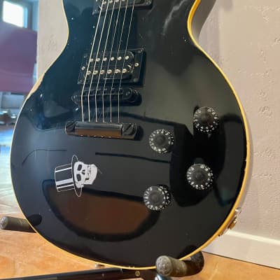 1991 Gibson Slash Les Paul Unfinished "Black Death Vodka" aka | Reverb