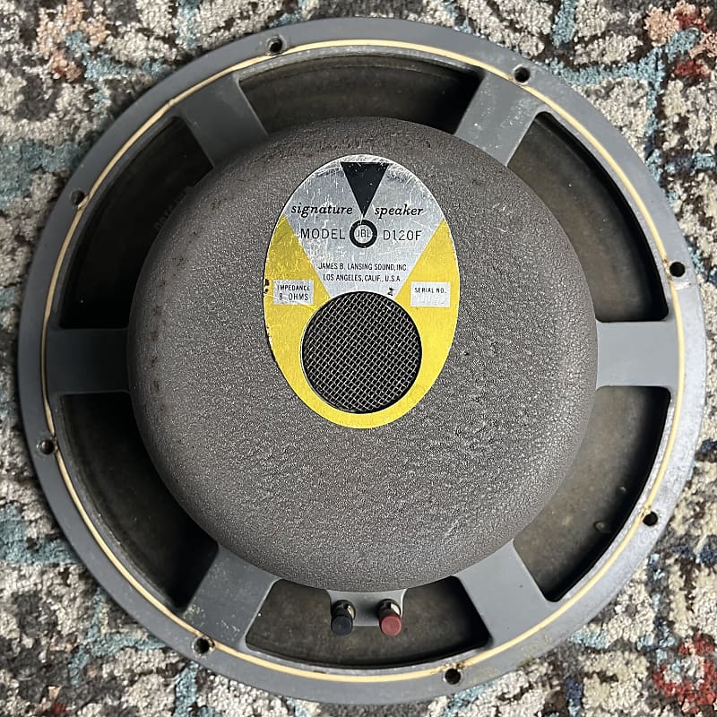 1960s JBL D120F 12” 8 Ohm Vintage Guitar Speaker For Fender | Reverb