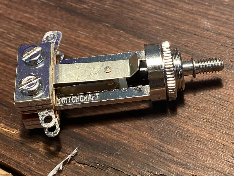 Switchcraft 3 way switch long for Les Paul historic Made in | Reverb