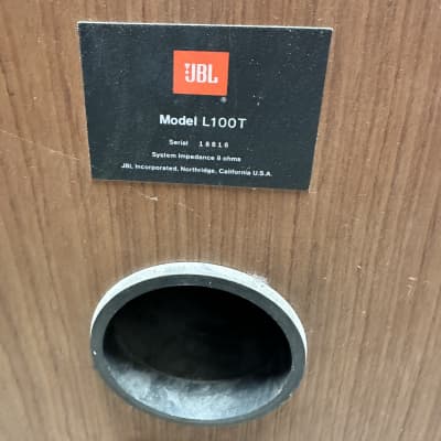 JBL L100T vintage speakers | Reverb