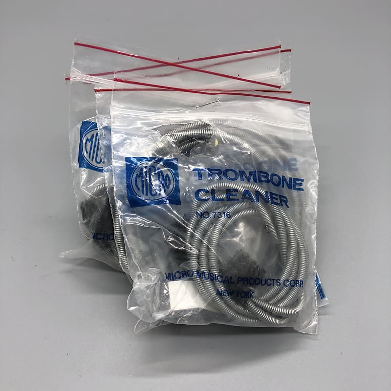 Micro Trombone Cleaner (5 TOTAL - NEW OLD STOCK) | Reverb