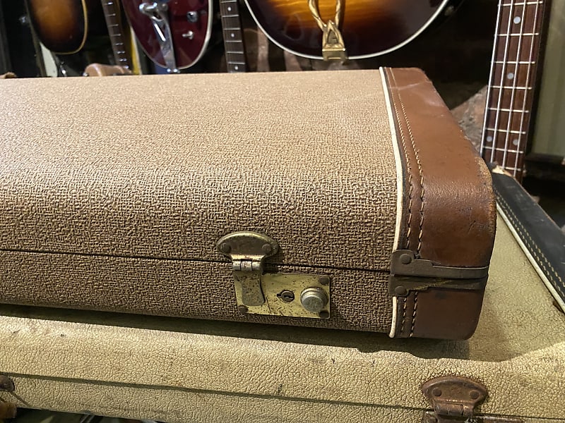 vintage Fender Jazzmaster case 1960s Brown | Reverb