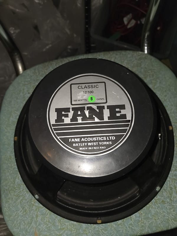 Fane Classic 100 Mid 80's - Black | Reverb