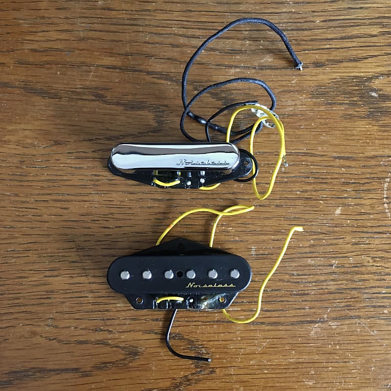 Fender Noiseless Telecaster Pickup Set 2010s | Reverb